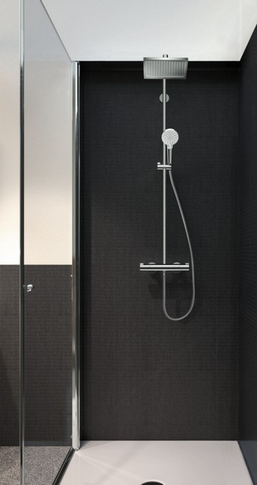 Colonne De Douche Showerpipe Crometta E 240 1jet Hansgrohe