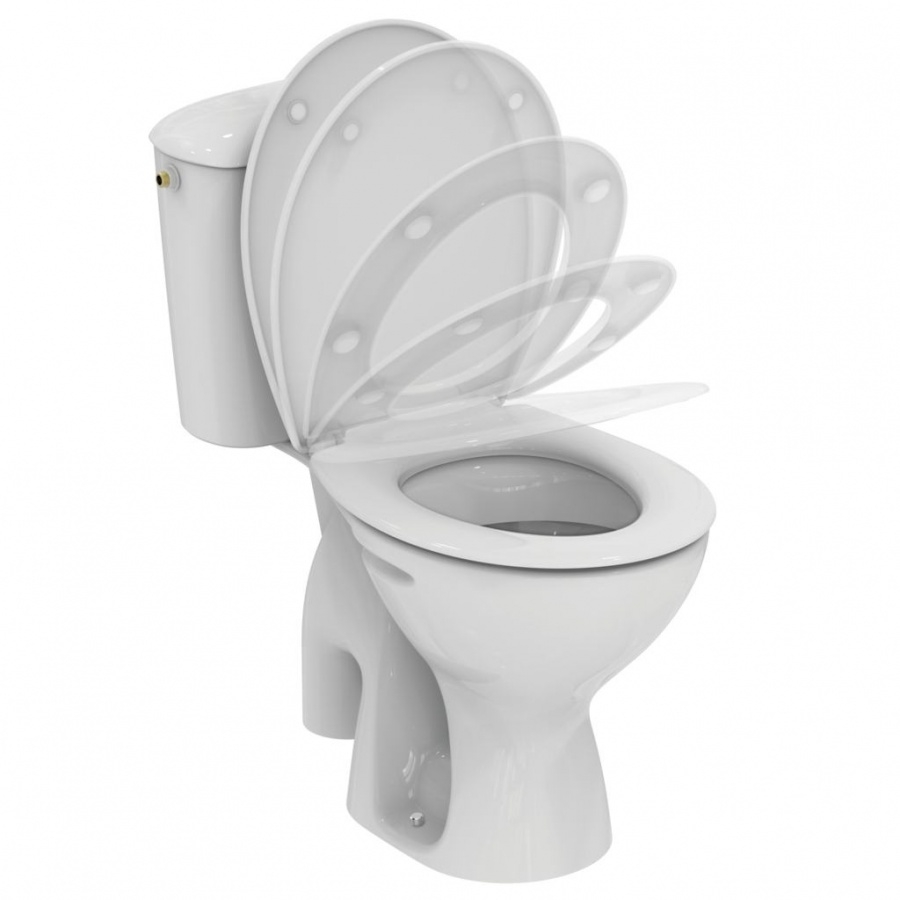 WC à poser sortie verticale Ulysse Blanc P940401 | PORCHER